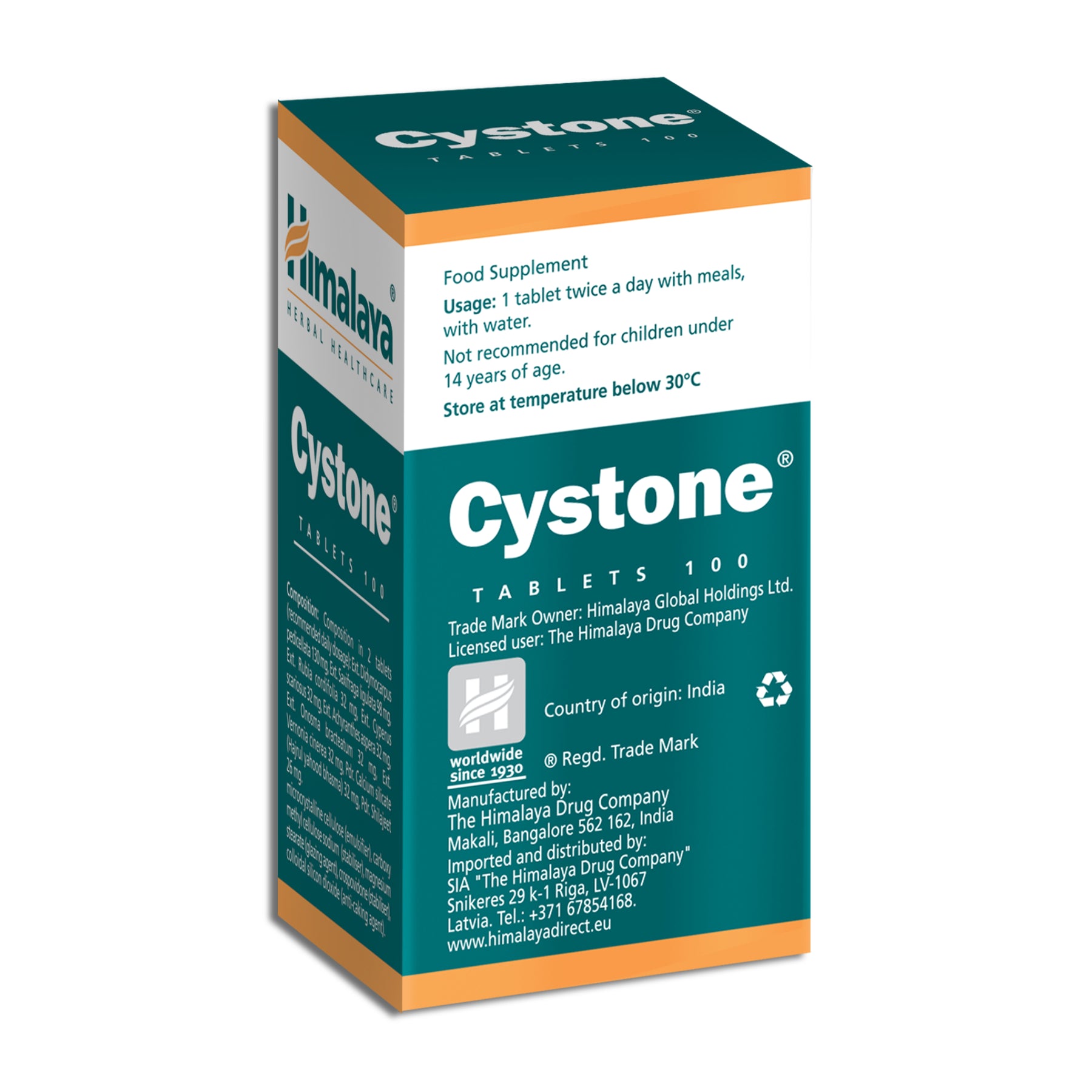Himalaya Cystone - 100 Tablets – Himalaya Wellness (UK)