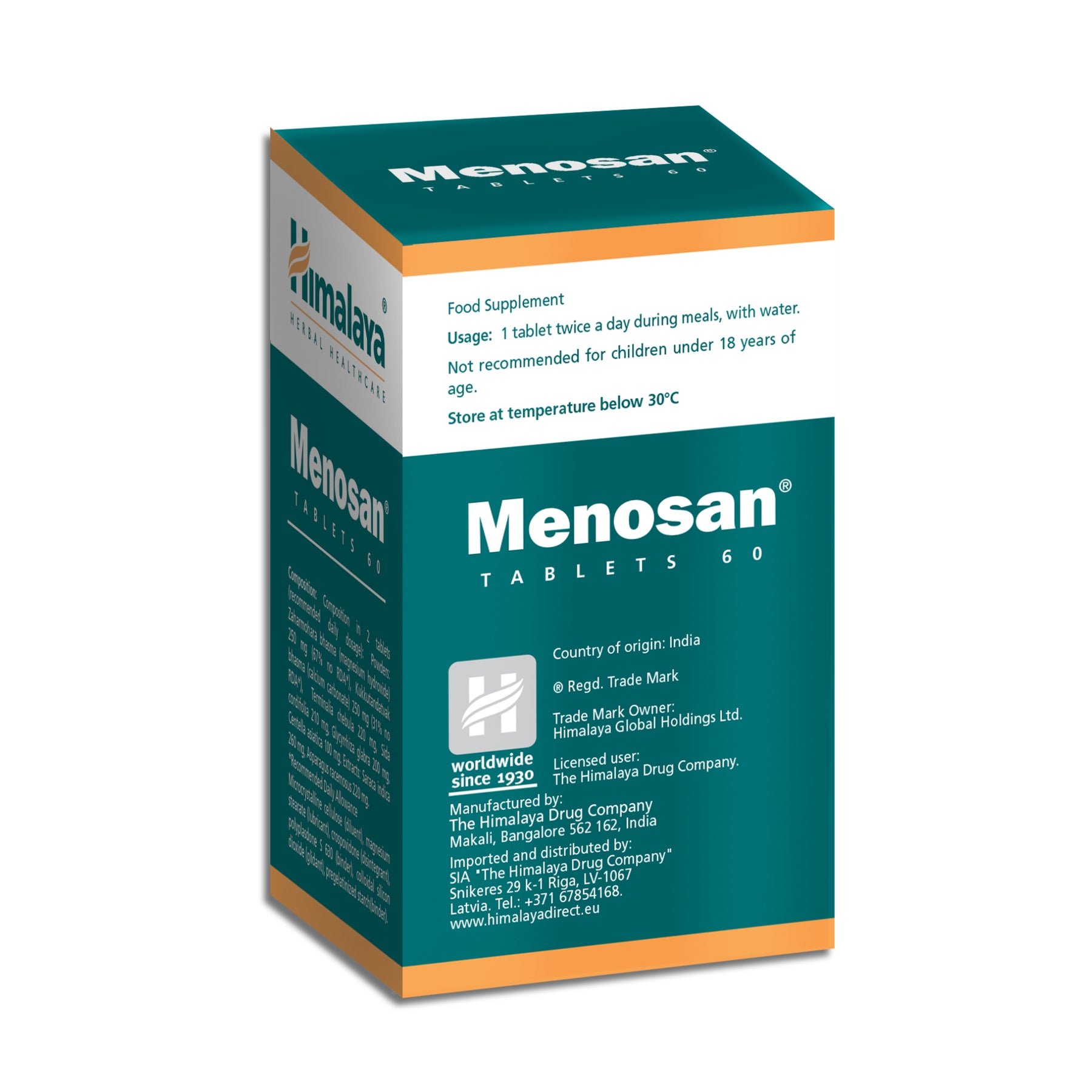 Himalaya Menosan - 60 Tablets - Uses, Reviews, and Ingredients ...