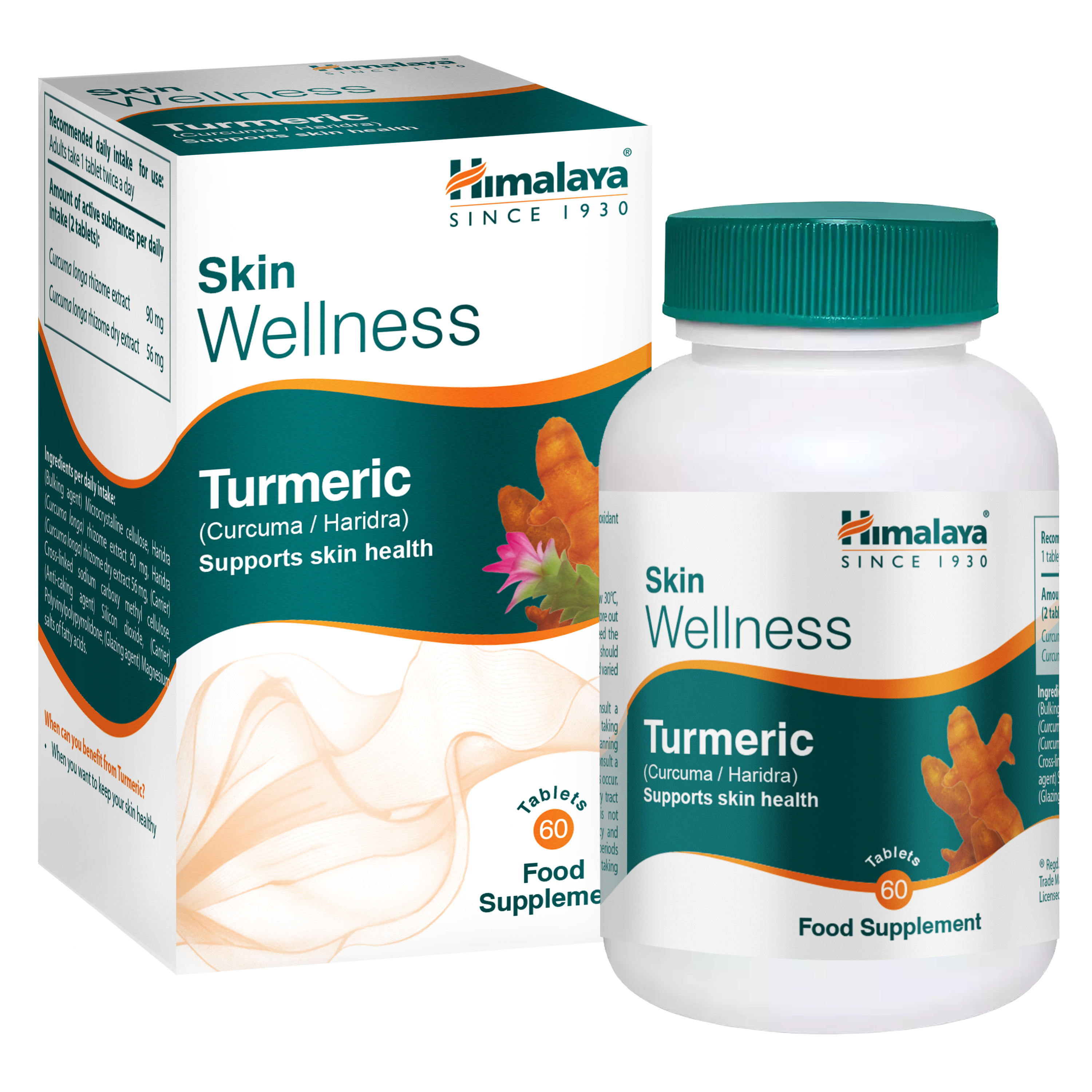Himalaya Skin Wellness Turmeric - 60 Tablets – Himalaya Wellness (UK)