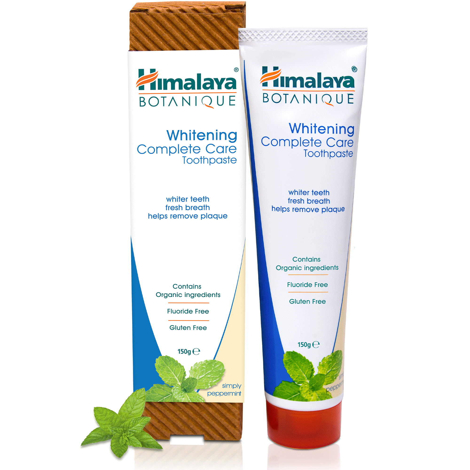 Himalaya BOTANIQUE Whitening Complete Care Toothpaste - Simply Pepperm ...